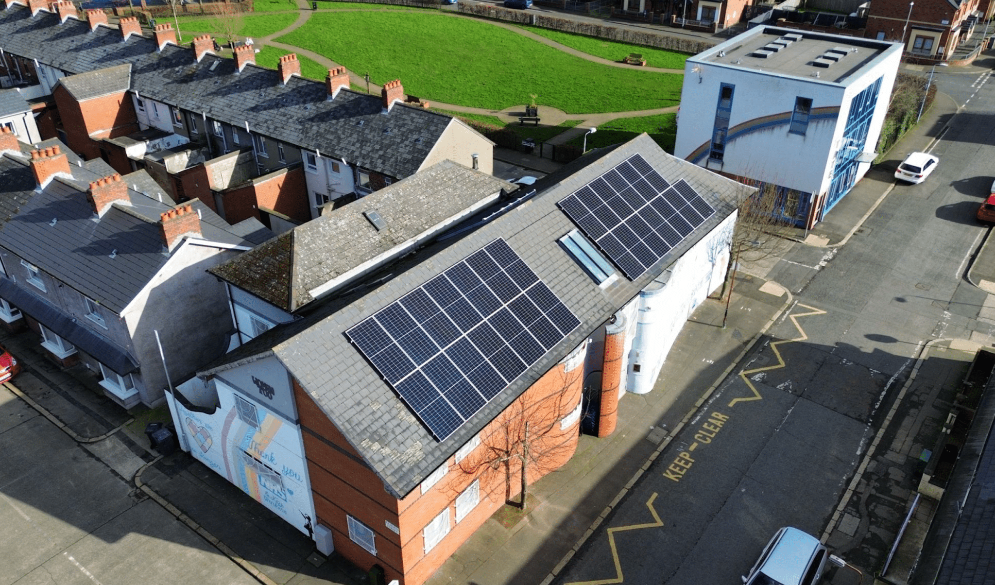 Commercial Solar PV in Northern Ireland - First Class Solar
